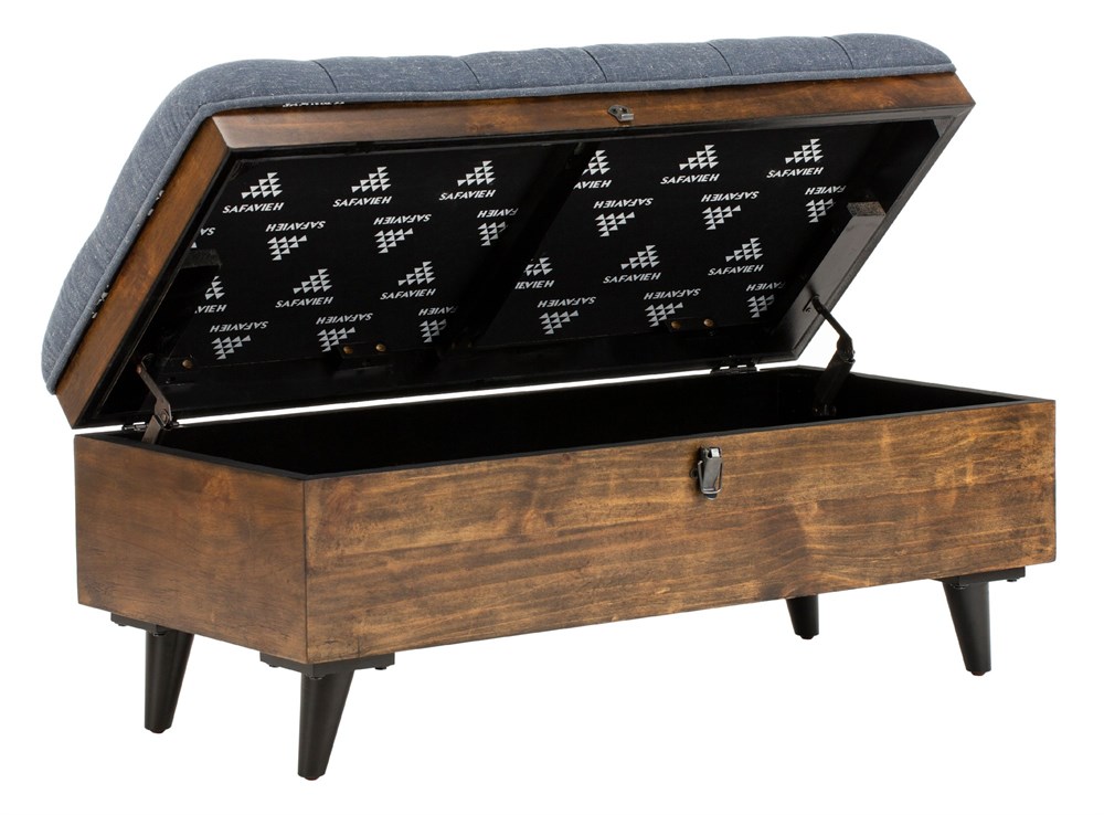 NativeBid Auction Services - DSM-SAFAVIEH Liam Tufted Cocktail Ottoman ...