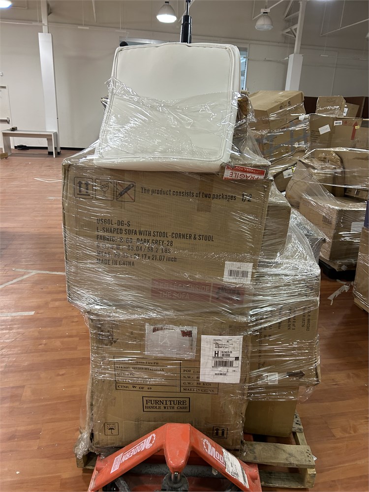 NativeBid Auction Services - DSM- Damaged/Missing Box Pallet. MSRP: $500.0