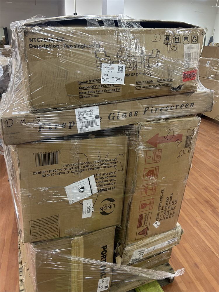 NativeBid Auction Services - DSM- Damaged/Missing Box Pallet. MSRP: $500.0 NativeBid Auction Services - DSM- Damaged/Missing Box Pallet. MSRP: $500.0